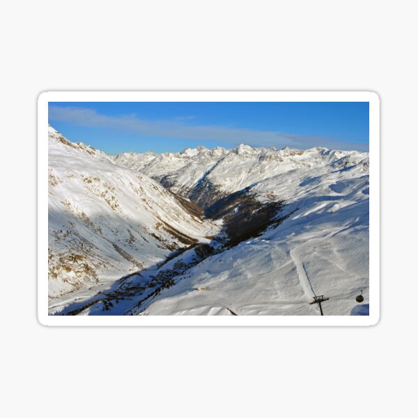 "Obergurgl Hochgurgl Tirol Austrian Alps Austria" Sticker by ...
