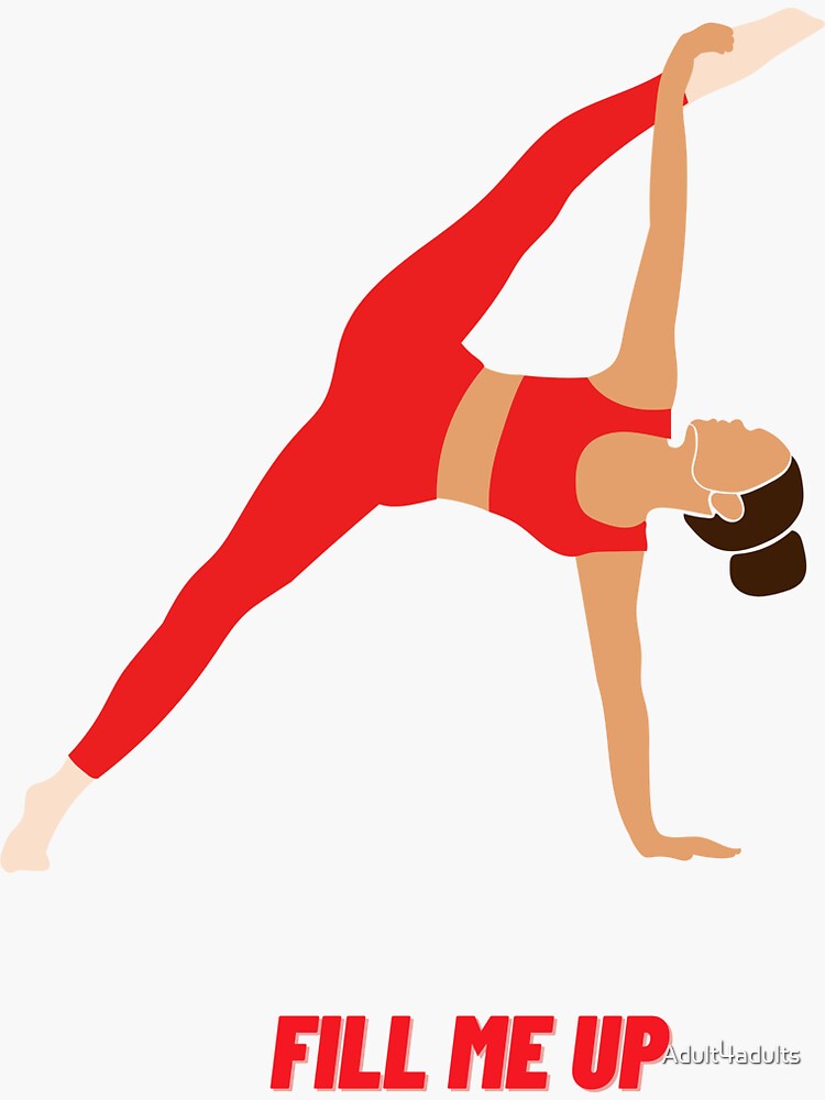 "Fill me up" Sticker by Adult4adults | Redbubble