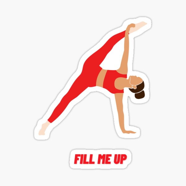 "Fill me up" Sticker by Adult4adults | Redbubble