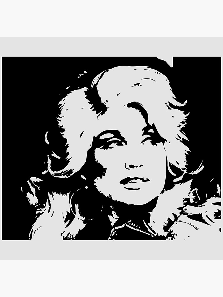 "Dolly Parton singer illustration...designs " Poster for Sale by V ...