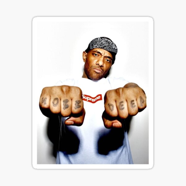 "MOBB DEEP " Sticker by Sukarobert | Redbubble