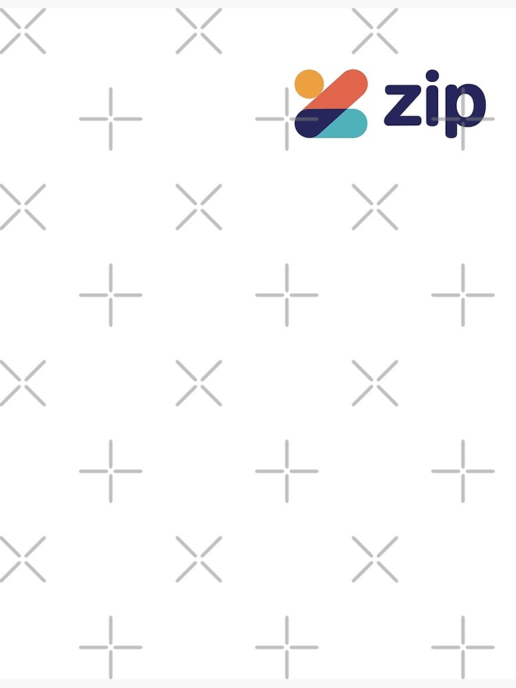 "zip pay logo" Poster for Sale by Grafik0 | Redbubble
