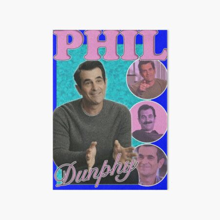 Lámina rígida «10mb Vintage Phil Dunphy Homage Bootleg, Camiseta Phil ...