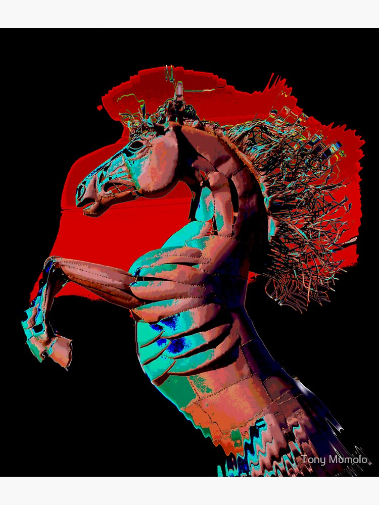 "Thunder Stallion Design" Sticker for Sale by tmumolo | Redbubble