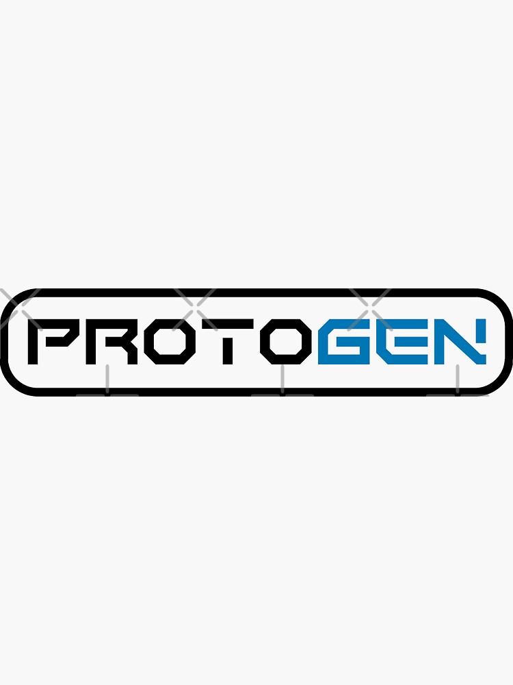 "Protogen" Sticker by SpiceDoc | Redbubble