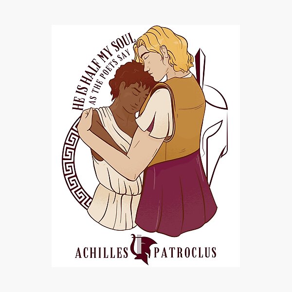 "He Is Half Of My Soul/The Song Quotes Patroclus/Achilles and Patroclus ...