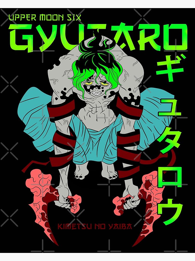 "Gyutaro Upper Moon Six" Art Print for Sale by Amitrix | Redbubble
