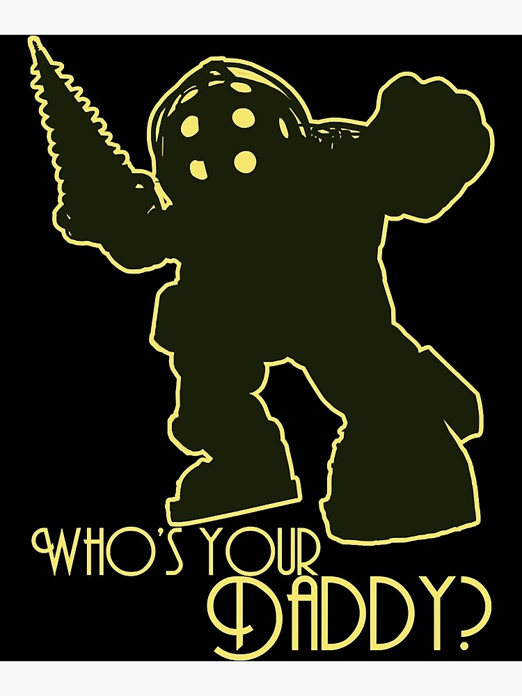 "Bioshock Big Daddy For Fans" Poster for Sale by WileyLittel | Redbubble