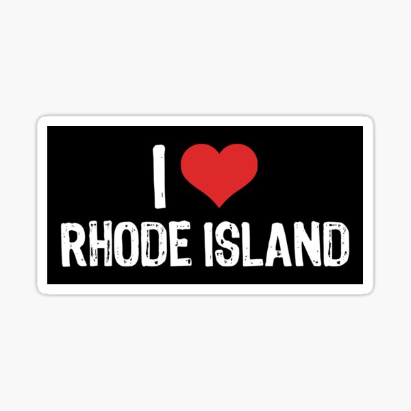 "I Love Rhode Island" Sticker for Sale by samcloverhearts | Redbubble