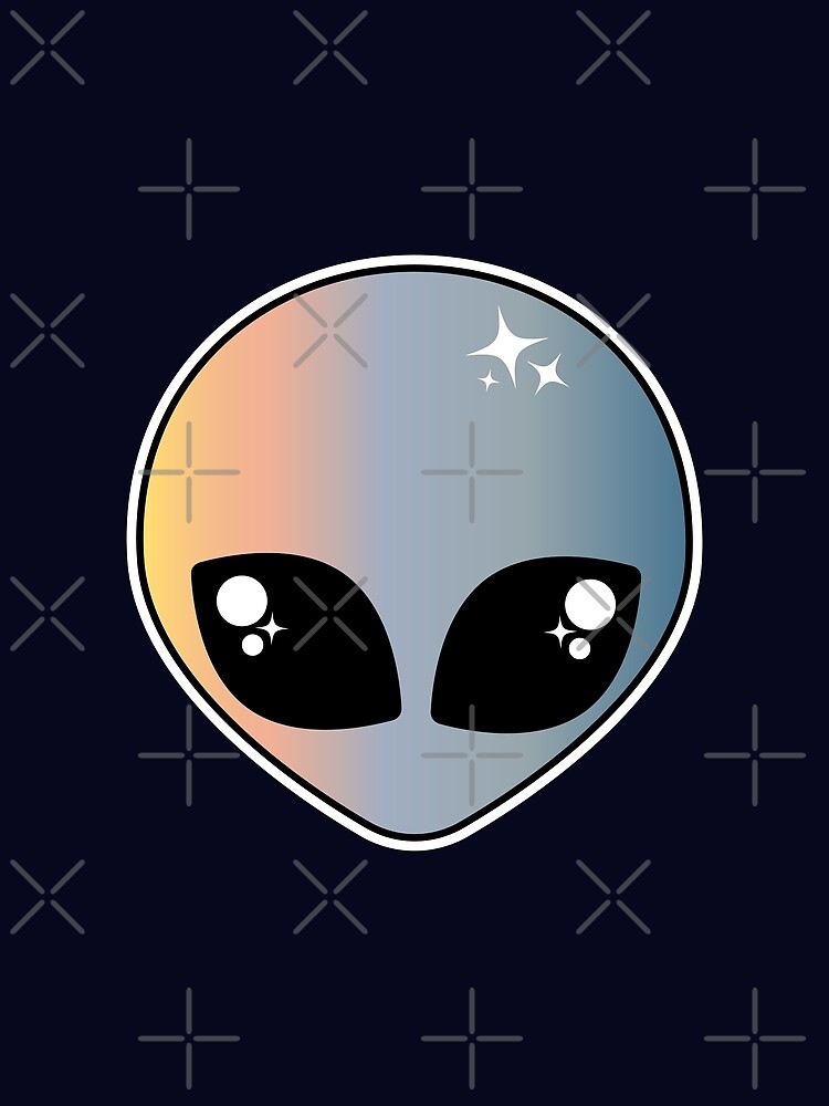 Kawaii Alien Pastel Wallpaper