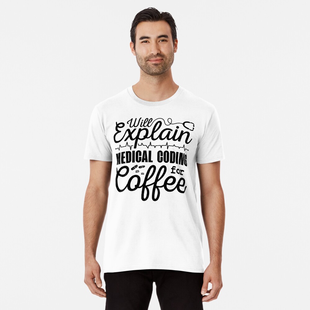 "Medical Coder Medical Coding Coffee Coding ICD" Sticker by tshirtconcepts | Redbubble