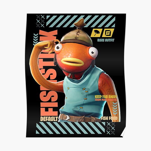 "Fishstick food" Poster for Sale by kopextore | Redbubble