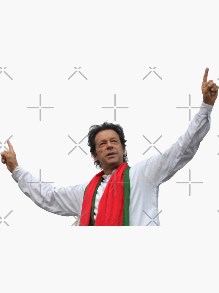 "imran khan" Sticker for Sale by QUIRKY4 | Redbubble