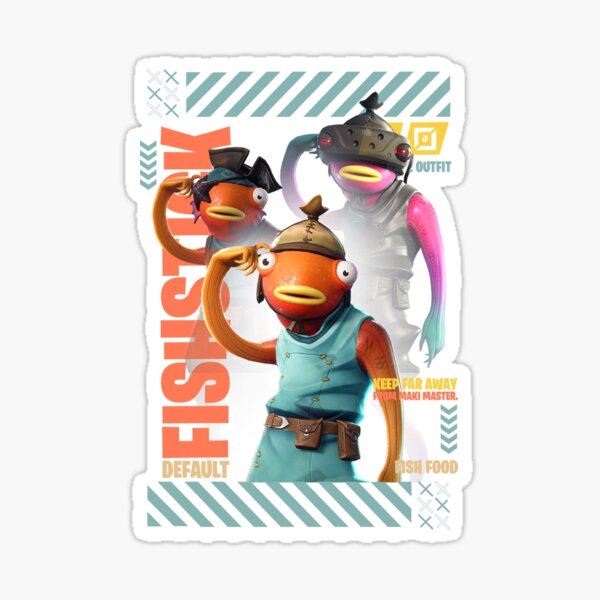 "all Fishstick outfit" Sticker by kopextore | Redbubble