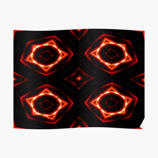 "a burning flame of love" Poster for Sale by TIKI-MIKI | Redbubble