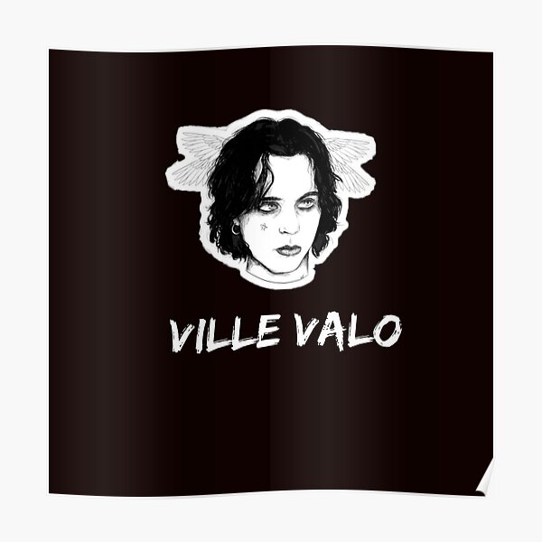 "ville valo" Poster by mat4mentag | Redbubble