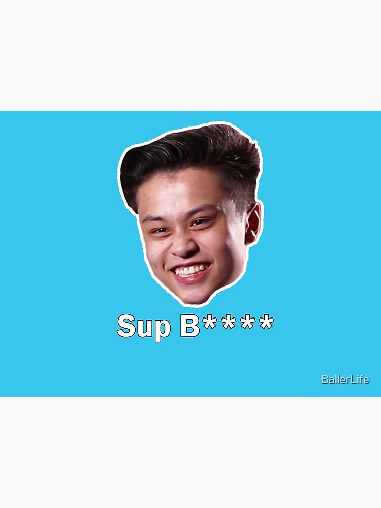 "Stewie2k ~ Sup B**** (censored)" Art Print by BallerLife | Redbubble
