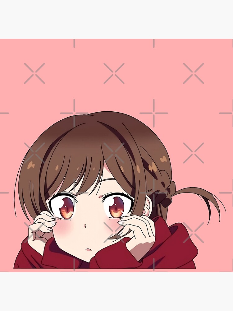 Póster «Mizuhara chizuru kawaii mirón» de Akuma-san | Redbubble