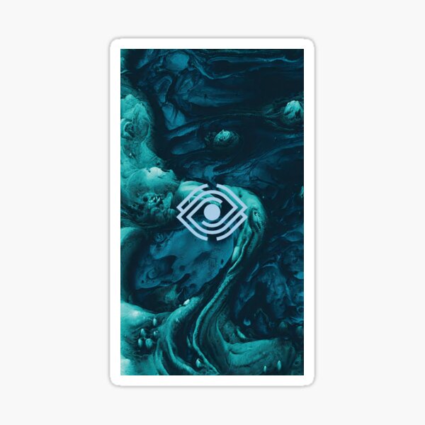 "spiritbox eternal blue album cover" Sticker for Sale by kingdomofashes ...