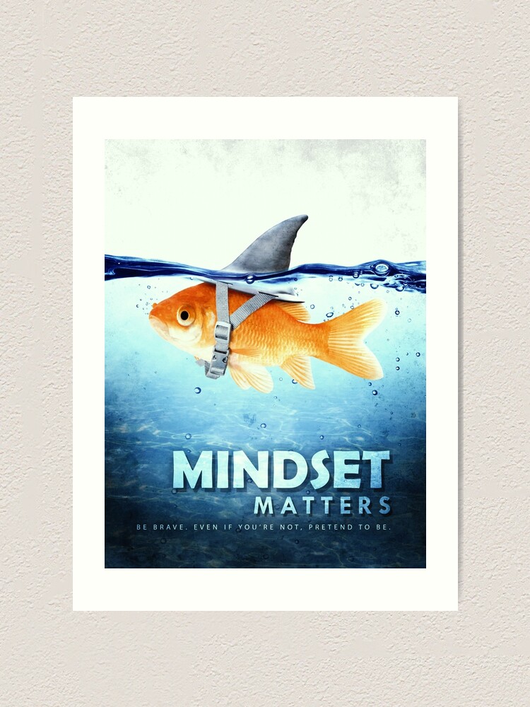 "Mindset Matters Motivational Office Decor Entrepreneur Mindset Is ...