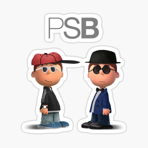 "Cartoon PSB " Sticker for Sale by AgelessMoxiie | Redbubble