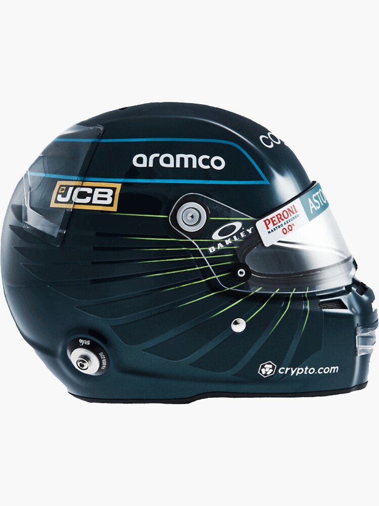 "Lance Stroll 2022 Helmet" Sticker by cydney2002 | Redbubble