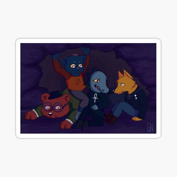 "Cave In - NITW" Sticker for Sale by GinNin | Redbubble