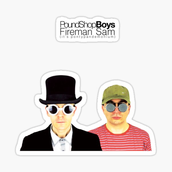 "Pound Shop Boys Official Merchandise " Sticker by AgelessMoxiie ...