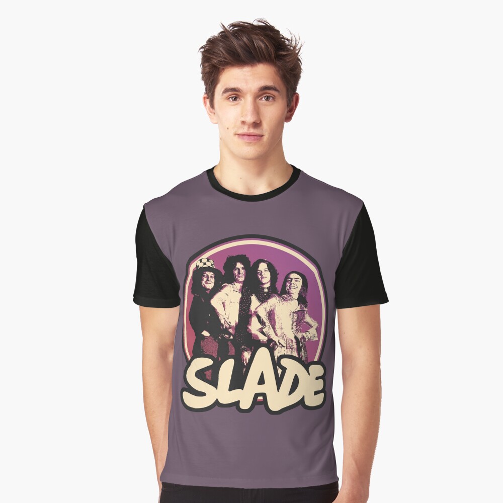 "Slade Band Glam Rock" Essential T-Shirt for Sale by eyepoo | Redbubble