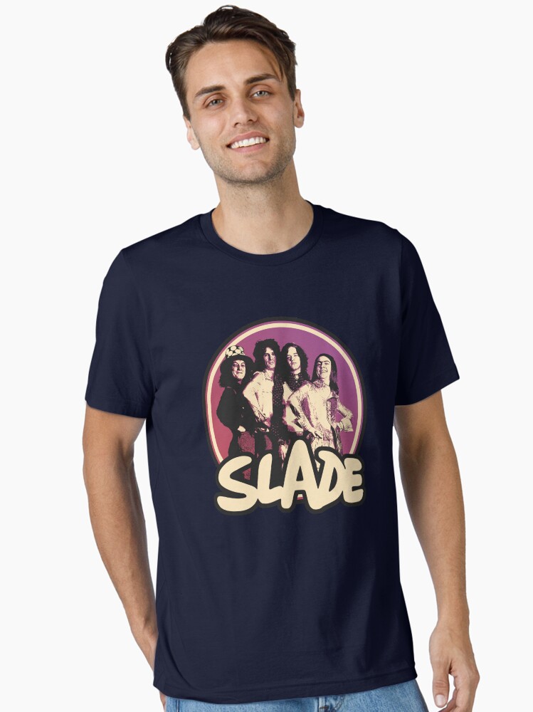 "Slade Band Glam Rock" Essential T-Shirt for Sale by eyepoo | Redbubble