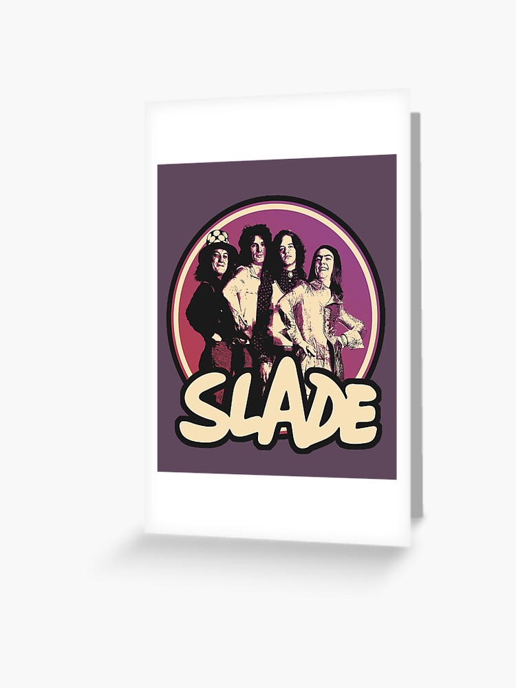 "Slade Band Glam Rock" Greeting Card for Sale by eyepoo | Redbubble