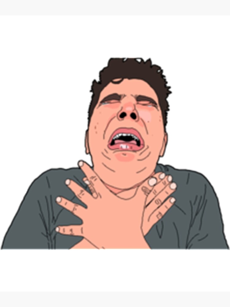 "nikocado avocado cry meme Premium Scoop " Art Print for Sale by ...