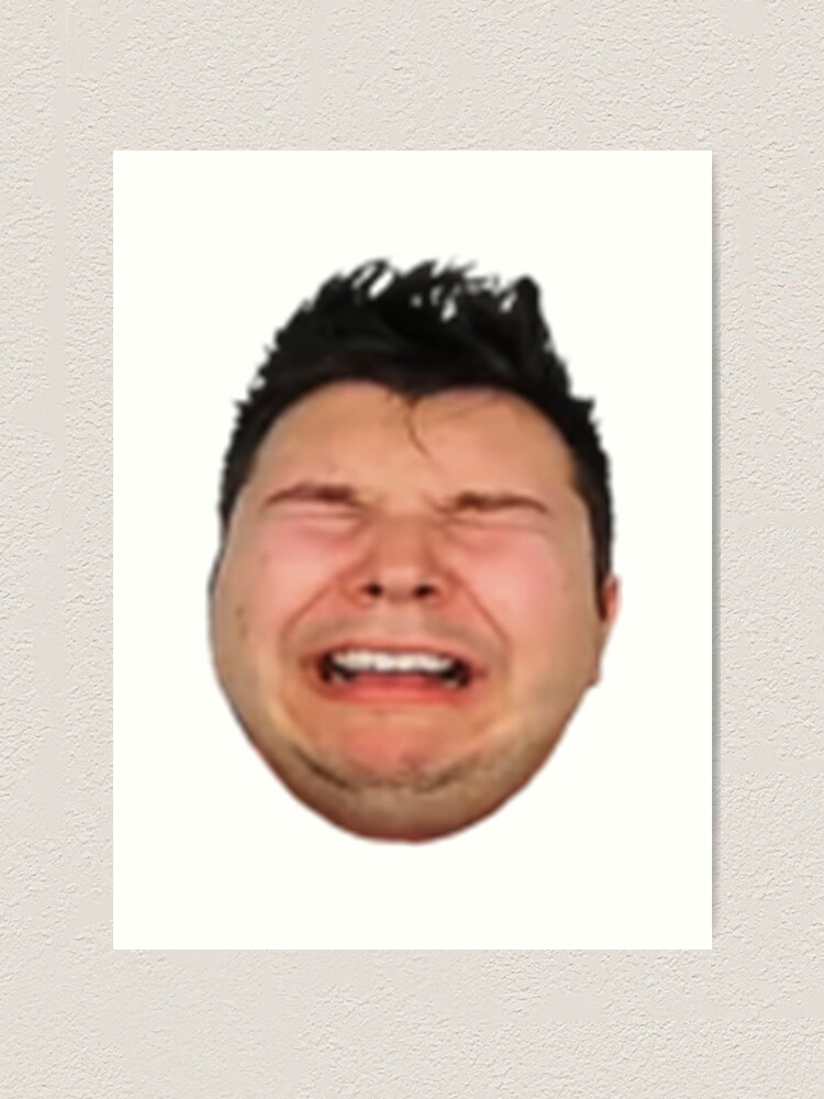 "Nikocado Avocado Crying Gay Meme " Art Print for Sale by ...