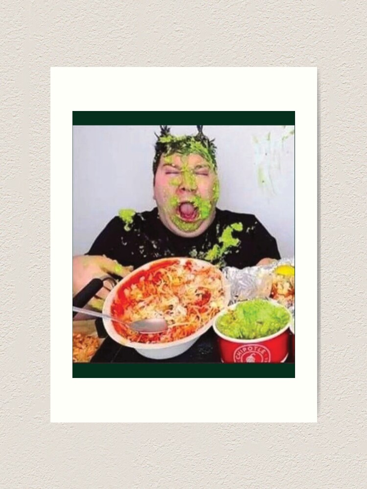 Nikocado Avocado Meme Art Print For Sale By Nextgenerationw Redbubble