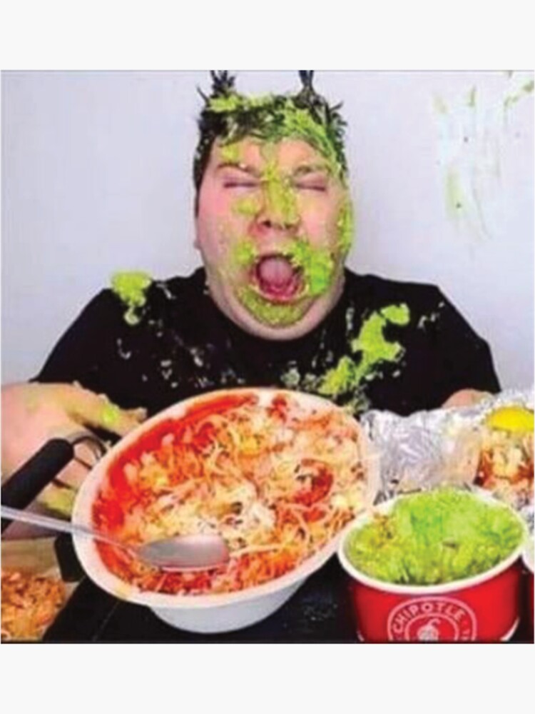 "Nikocado Avocado Meme " Sticker for Sale by NextGenerationW | Redbubble