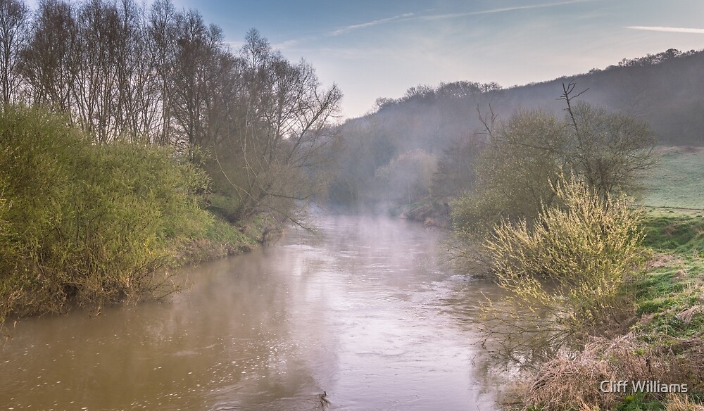 "The River Teme, Knightwick, Worcester England" by Cliff Williams ...