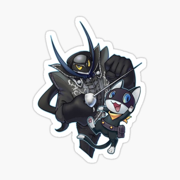 Morgana Persona 5 Sticker By Seyd Art Redbubble