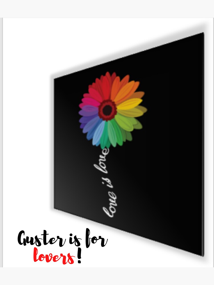 "Guster Is For Lovers" Sticker by ALMAZESHOPE | Redbubble