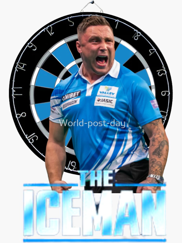 "Gerwyn price Darts -Wales The Iceman Darts PDC 2022- the ice man ...