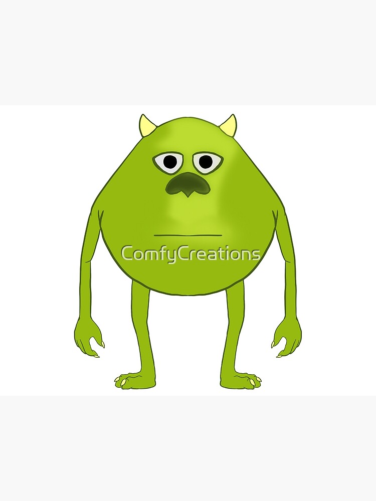 "Mike wazowski-sully face swap" Art Print for Sale by ComfyCreations ...