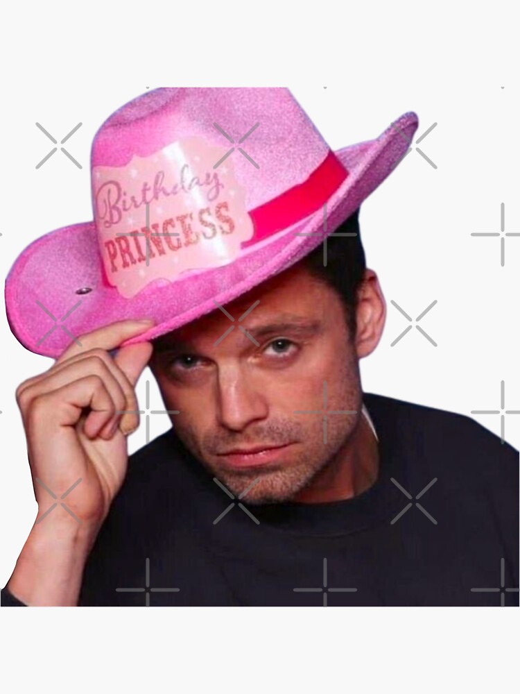 "Birthday Sebastian Stan" Sticker by DinoMars | Redbubble