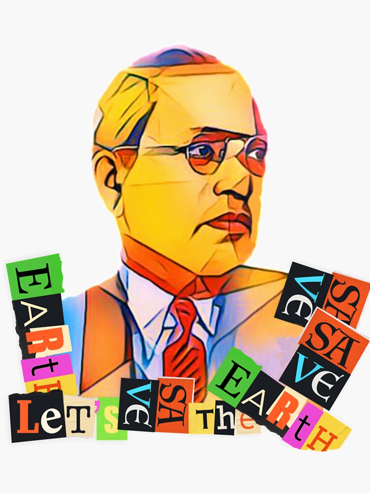 "dr ambedkar " Sticker by Mcneehenney | Redbubble