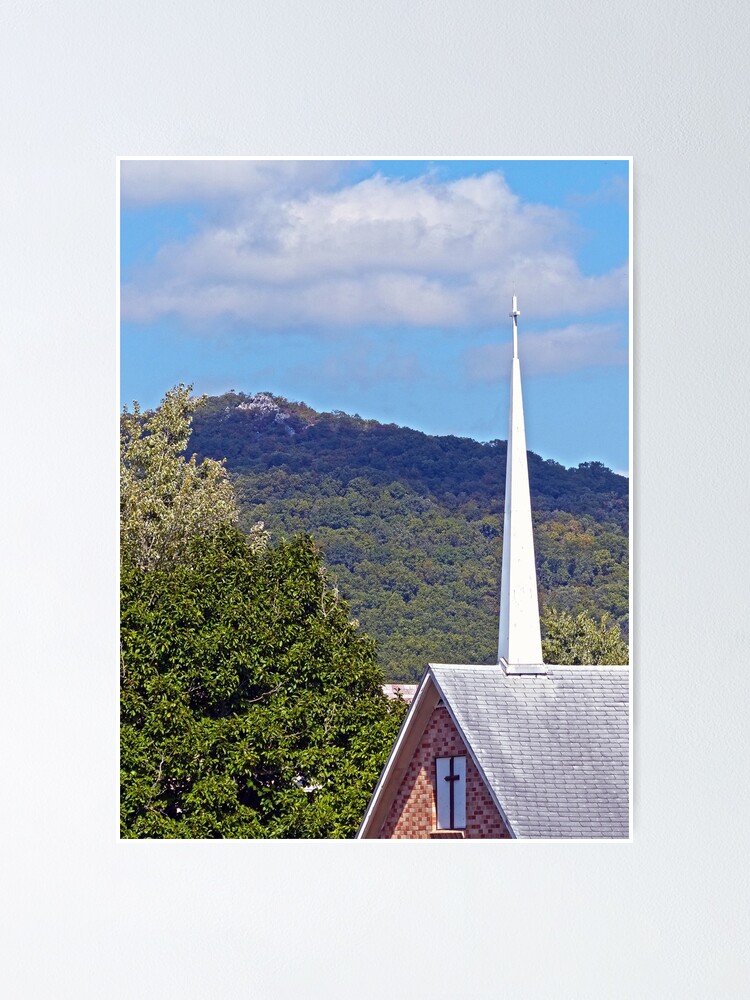 "Devil's Icebox & Church Steeple" Poster by FrankieCat | Redbubble