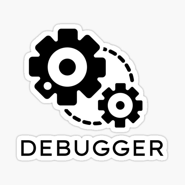 "Debugger design for computer developers" Sticker by Voade | Redbubble