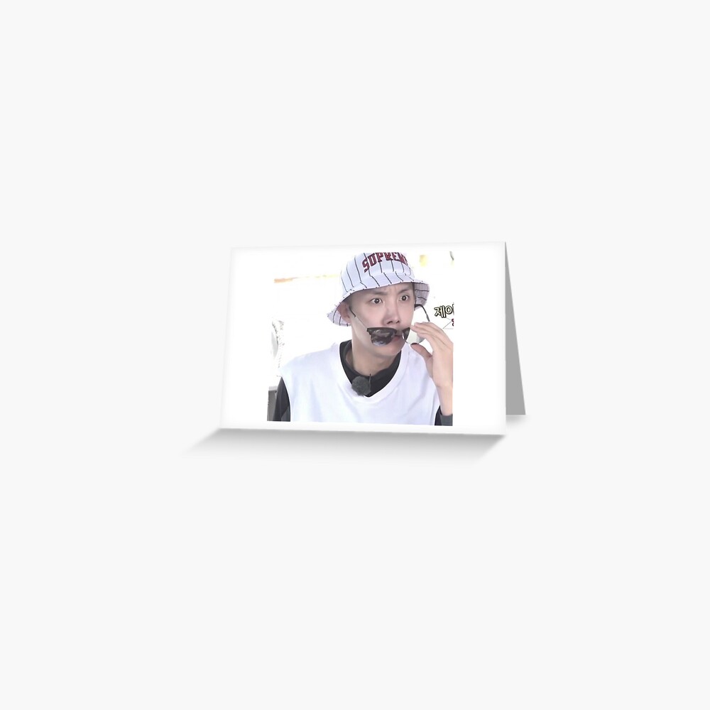 "j-hope shocked meme" Sticker for Sale by Samxx99 | Redbubble