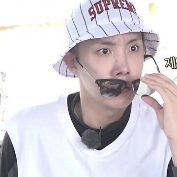 "j-hope shocked meme" Sticker for Sale by Samxx99 | Redbubble