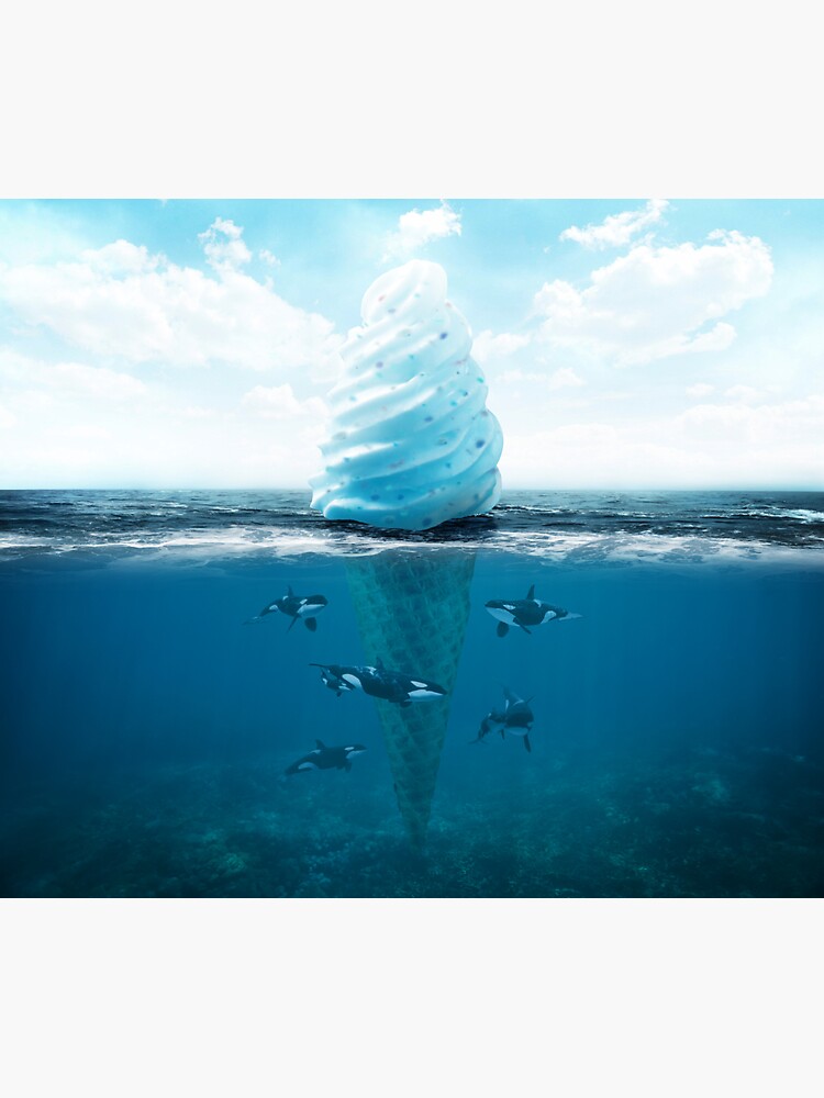 "Iceberg" Sticker for Sale by schattevoet | Redbubble