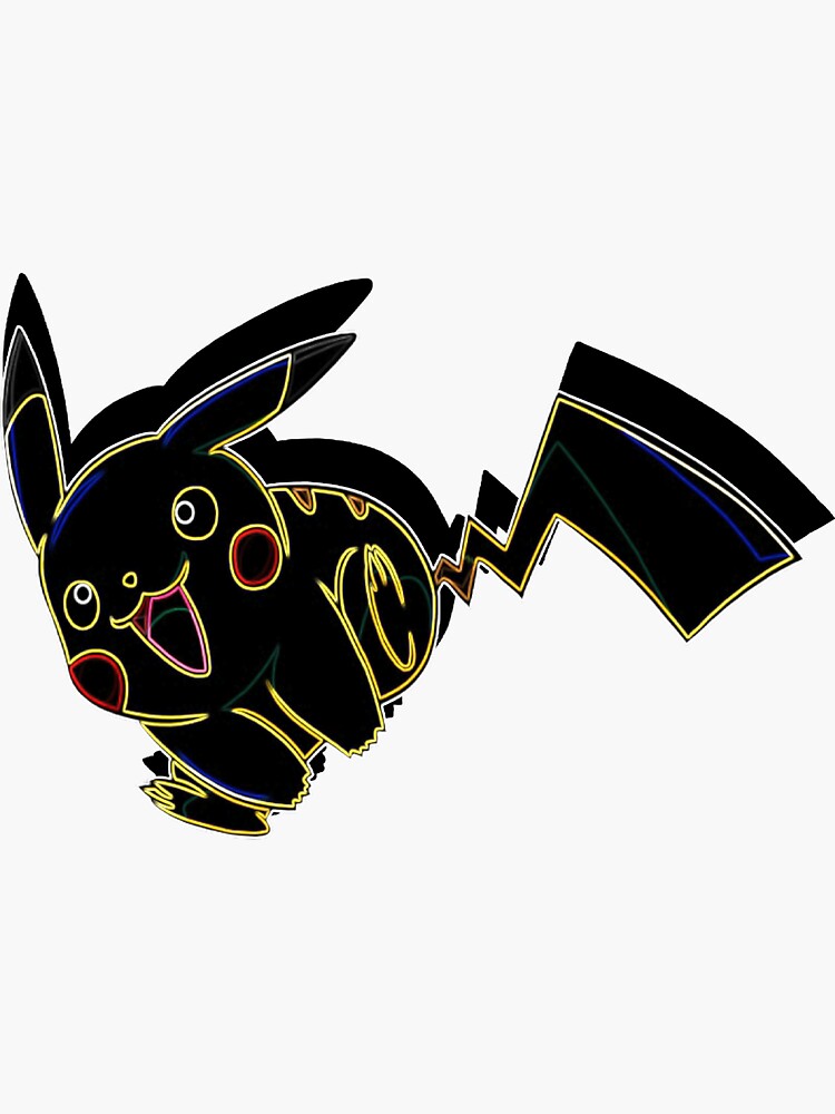 "Electric Mouse Video Games Anime RPG Monster" Sticker by Alexbooston ...