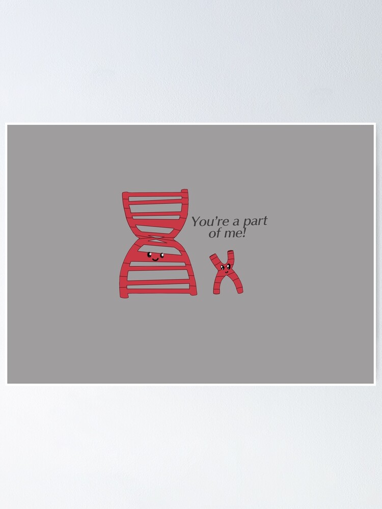 "You’re a part of me!" Poster for Sale by ntalergic2d-med | Redbubble