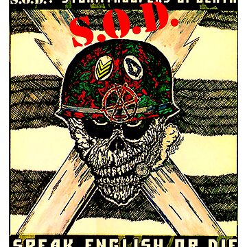 "BEst S.O.D" Sticker for Sale by zhafir212 | Redbubble
